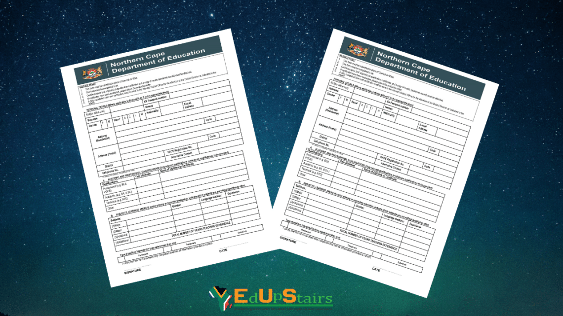 NORTHERN CAPE DoE UNEMPLOYED EDUCATOR REGISTER - Edupstairs