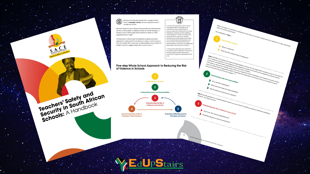 TEACHER'S SAFETY AND SECURITY IN SOUTH AFRICAN SCHOOLS: A HANDBOOK ...