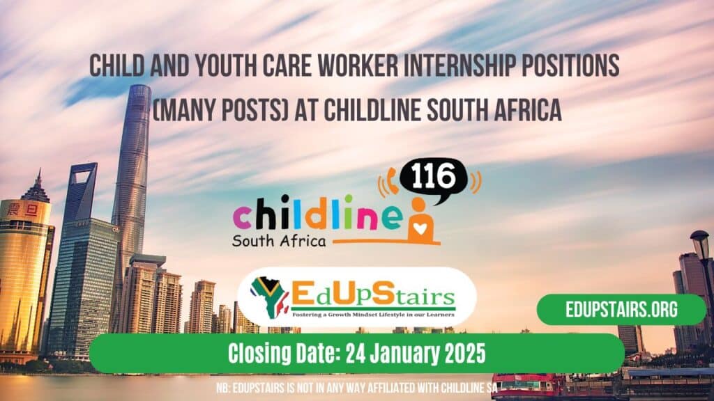 Child and Youth Care Worker Internship Positions (Many Posts) at ...