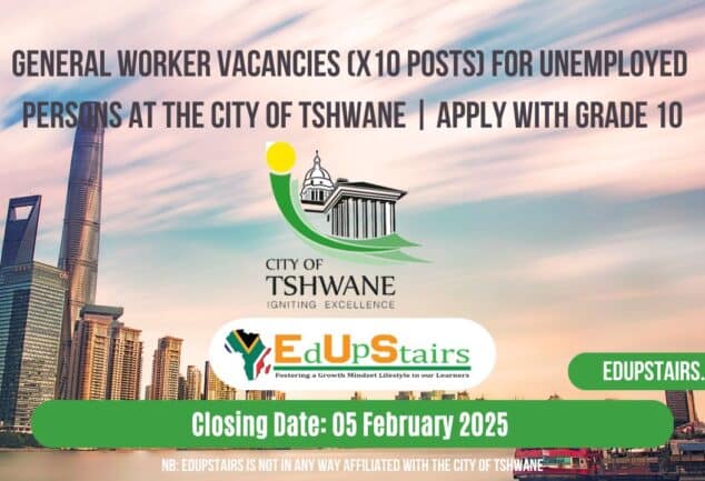 National Youth Service (NYS) EPWP Vacancies (X2500 Posts) at the ...