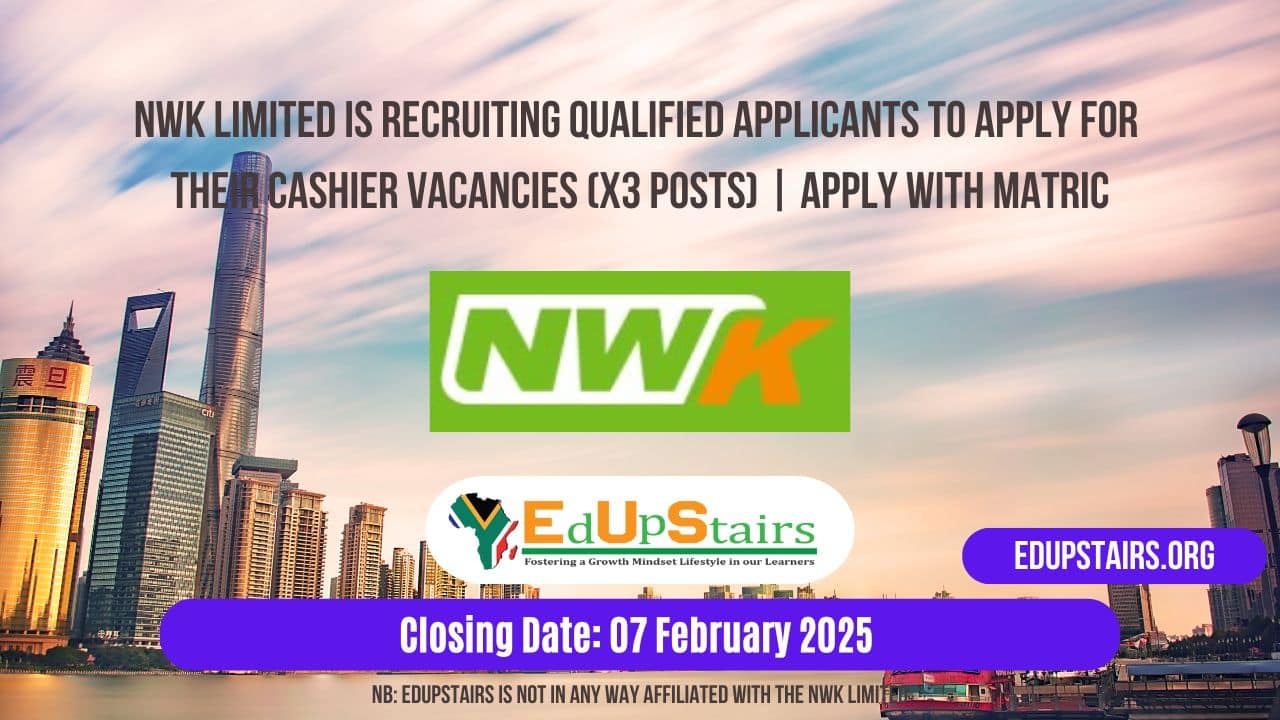 NWK Limited is Recruiting Qualified Applicants to Apply for their ...