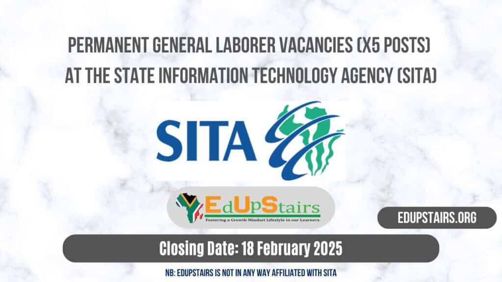 Permanent General Laborer Vacancies (X5 Posts) at the State Information ...