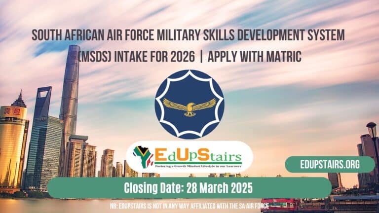 South African Air Force Military Skills Development System (MSDS ...