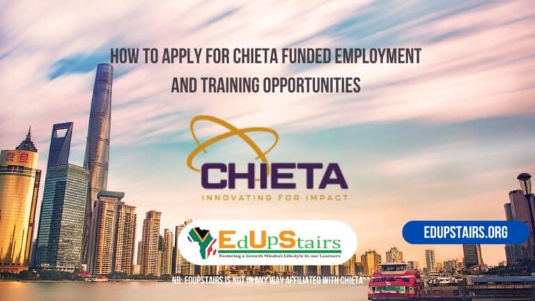 How to Apply for CHIETA Funded Employment and Training Opportunities ...