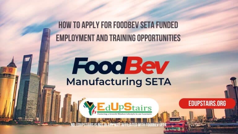 How to Apply for FoodBev SETA Funded Employment and Training Opportunities - Edupstairs