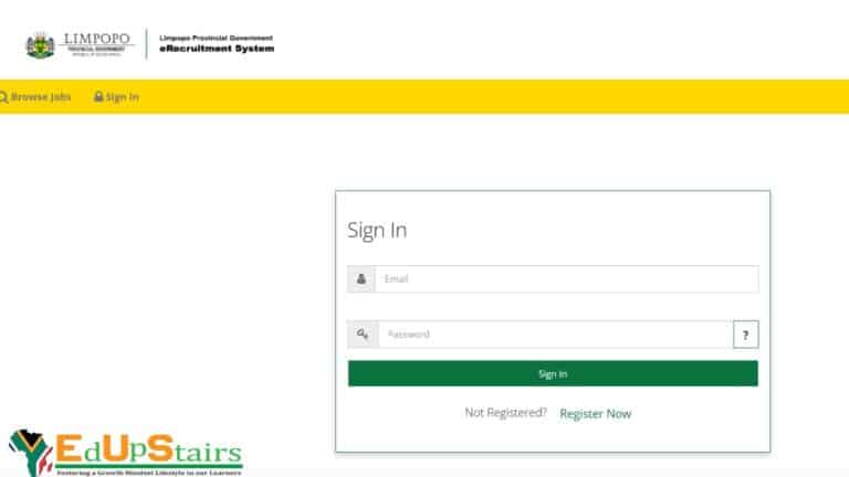 How to Register on the Limpopo e-Recruitment Database for Government ...