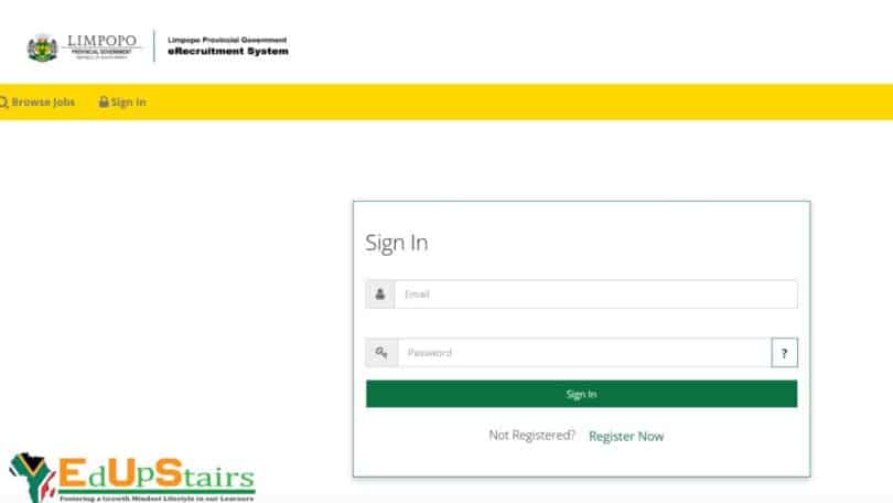 How to Register on the Limpopo e-Recruitment Database for Government ...