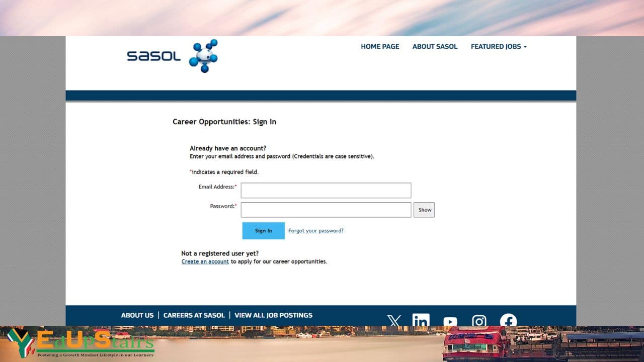 How to Register on the Sasol e-Recruitment Portal for Job Applications ...