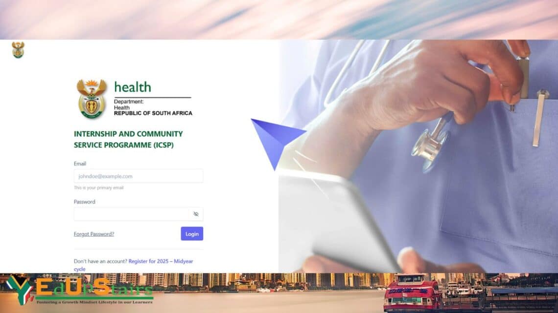 How to Register on the Department of Health's Internship and Community ...