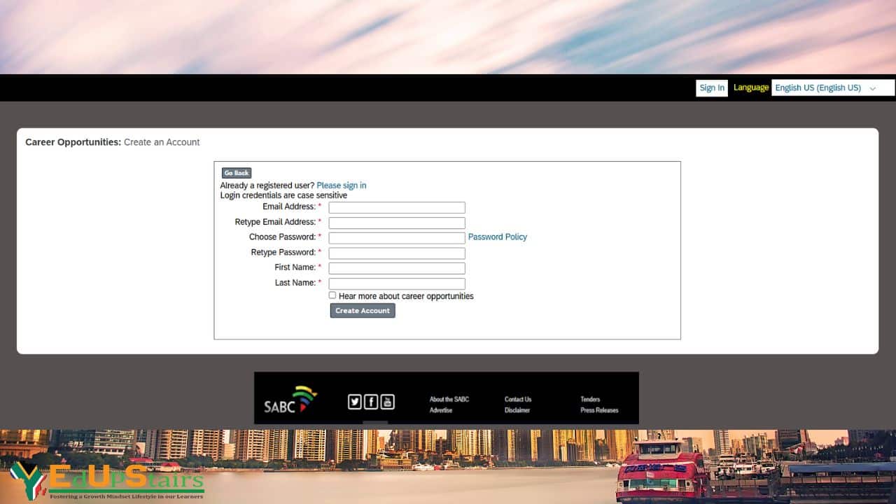 How to Register on the SABC’s e-Recruitment Portal for Job Applications ...