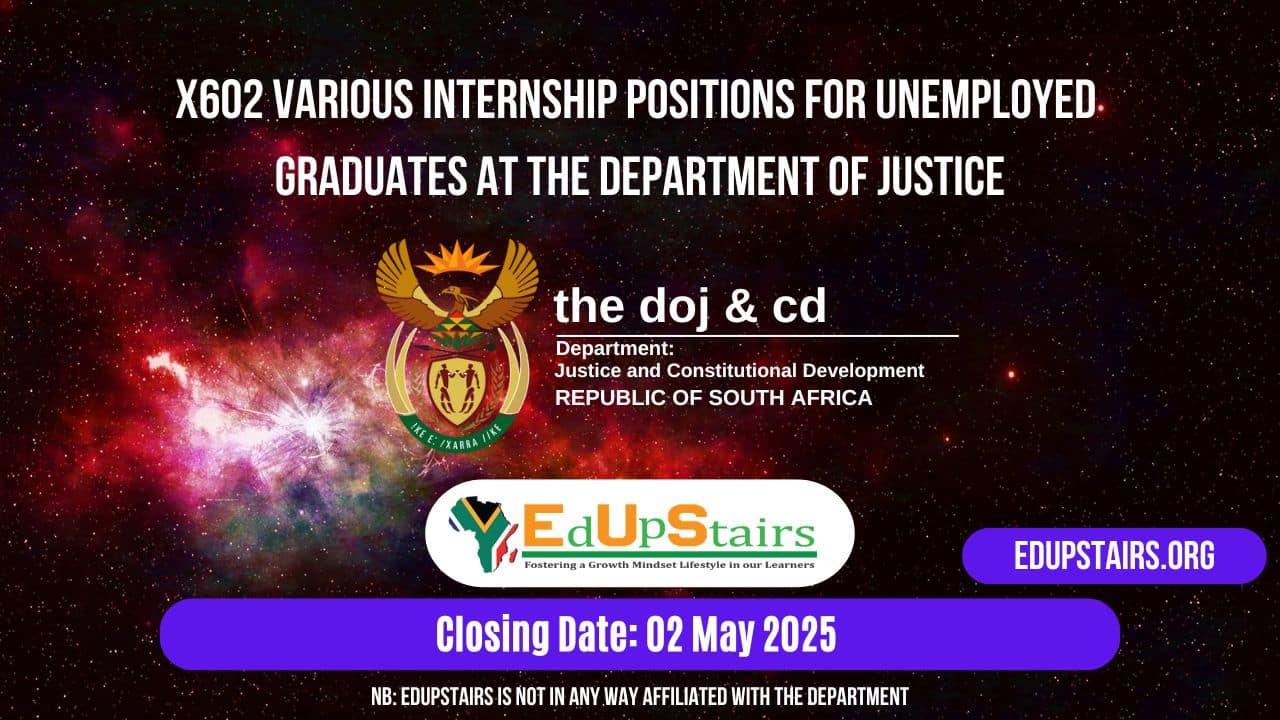 X602 Various Internship Positions for Unemployed Graduates at the ...