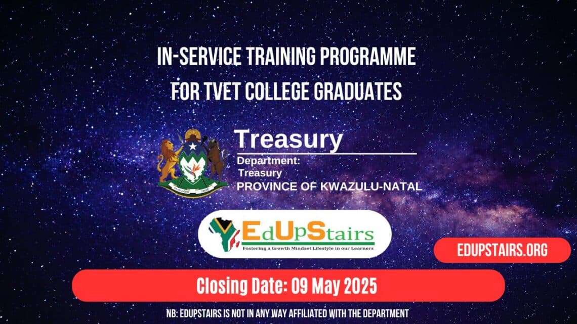 In-Service Training Positions for TVET College Graduates - Edupstairs