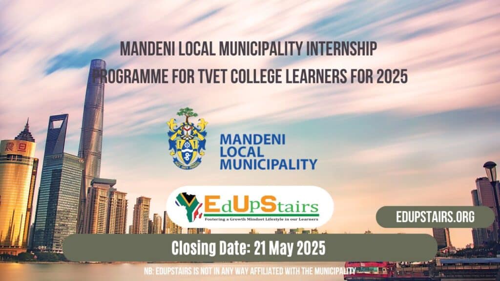 Mandeni Local Municipality Internship Programme for TVET College ...