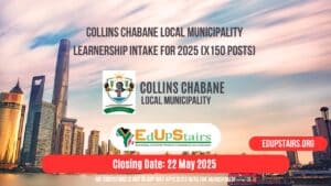 Collins Chabane Local Municipality Learnership Intake for 2025 (X150 ...