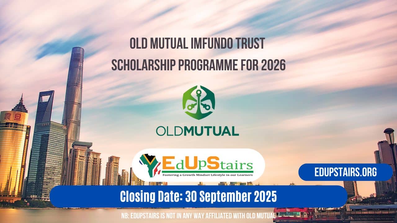 Old Mutual Imfundo Trust Scholarship Programme for 2026 - Edupstairs