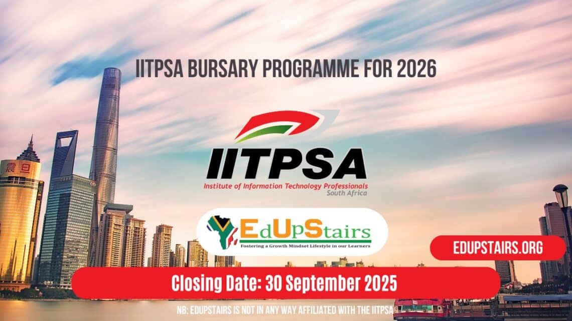 IITPSA Bursary Programme for 2026 - Edupstairs