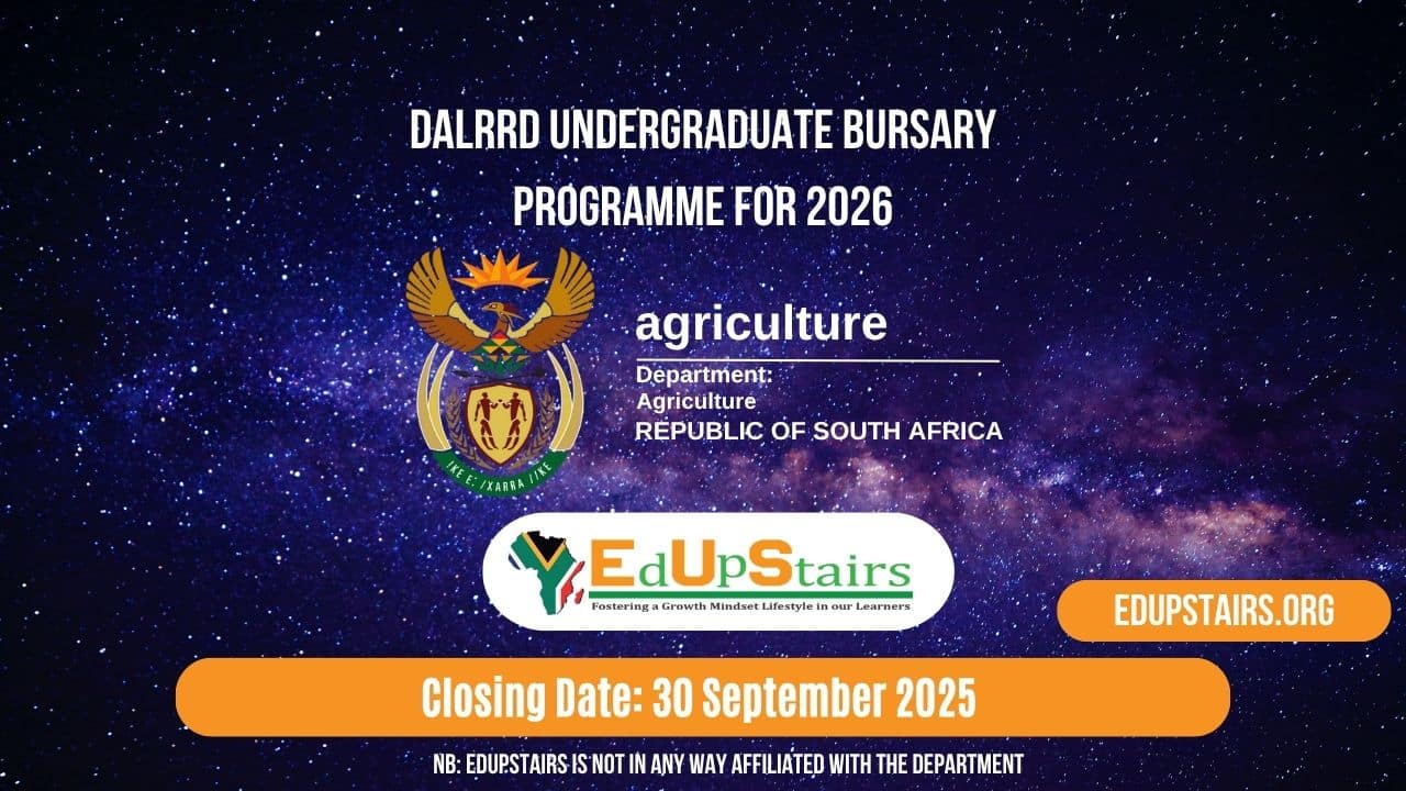 DALRRD Undergraduate Bursary Programme for 2026 - Edupstairs