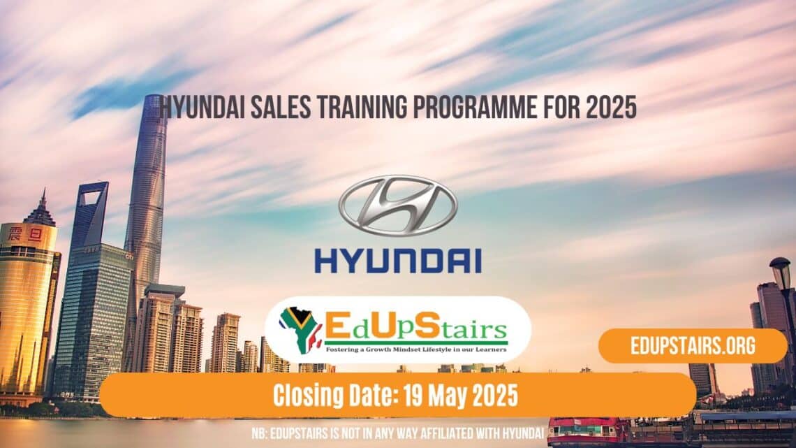 Hyundai Sales Training Programme for 2025 - Edupstairs