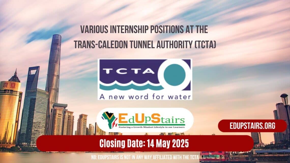 Various Internship Positions at the Trans-Caledon Tunnel Authority ...