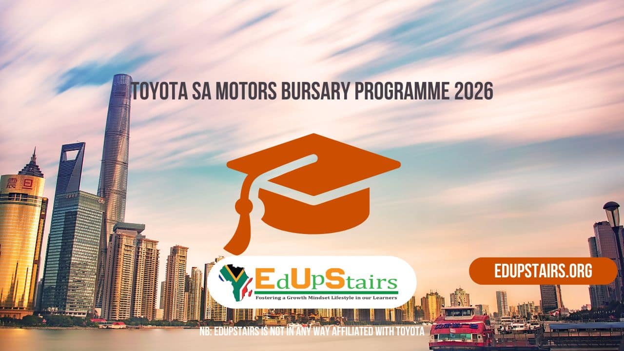 Toyota SA Motors Bursary Programme 2026 - Edupstairs