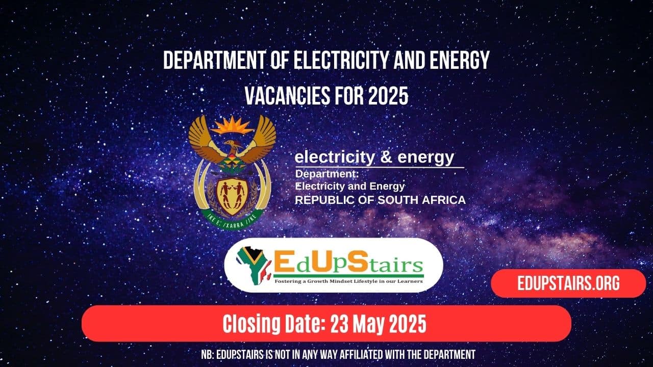 Department of Electricity and Energy Vacancies for 2025 - Edupstairs