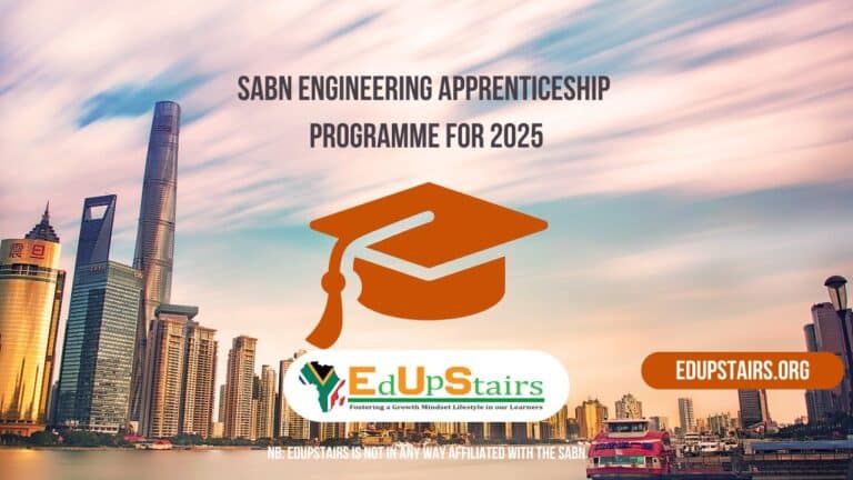 SABN Engineering Apprenticeship Programme for 2025 - Edupstairs