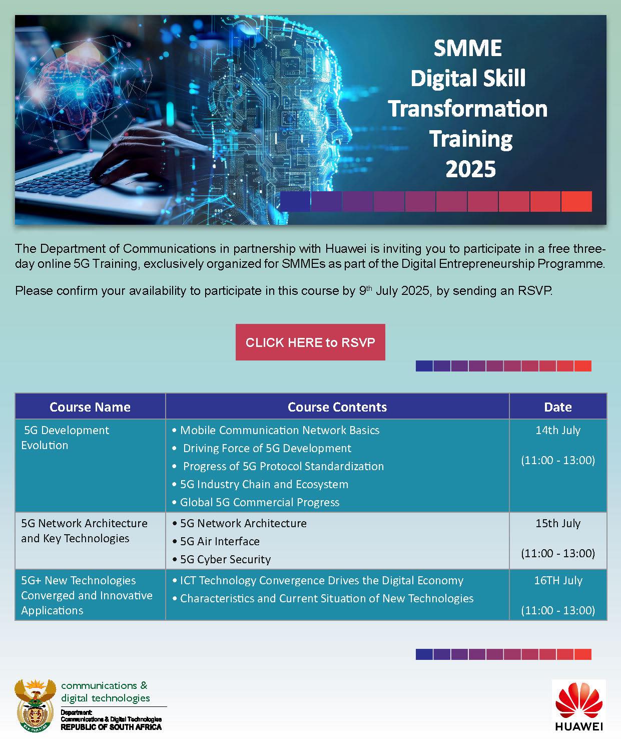 SMME Digital Skills Transformation Training for 2025 - Edupstairs