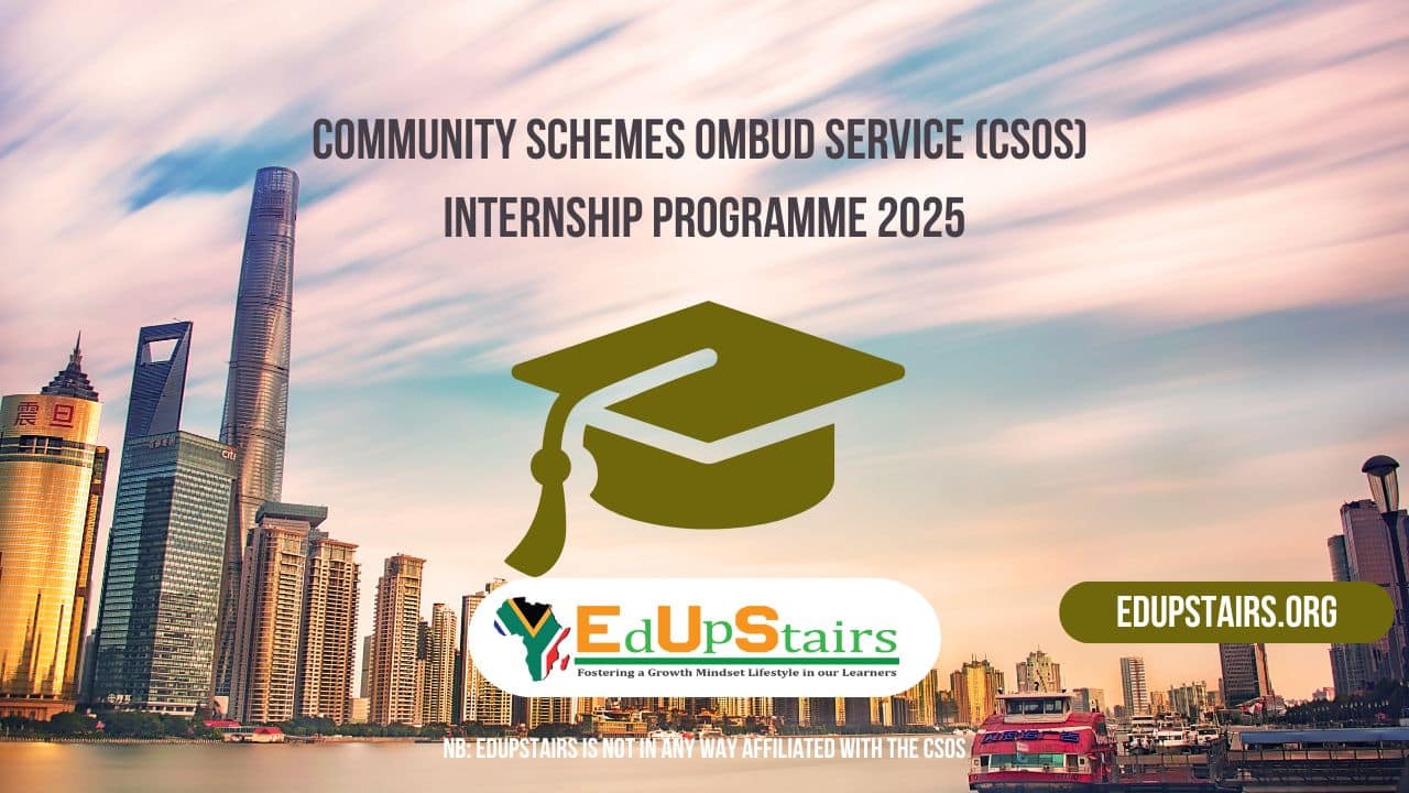 Community Schemes Ombud Service (CSOS) Internship Programme 2025 ...
