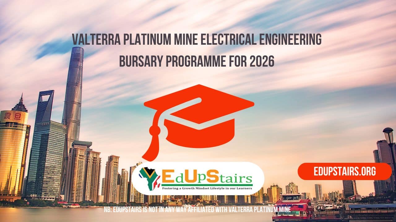 Valterra Platinum Mine Electrical Engineering Bursary Programme for ...