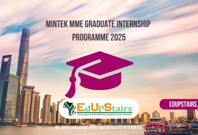 NYDA Graduate Internship Programme - 2025 Intake - Edupstairs