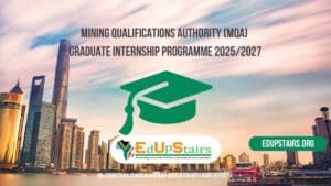 Mining Qualifications Authority (MQA) Graduate Internship Programme ...