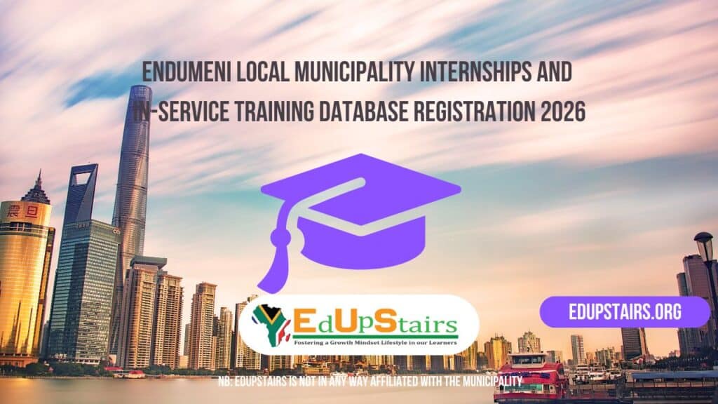 Endumeni Local Municipality Internships and In-Service Training ...