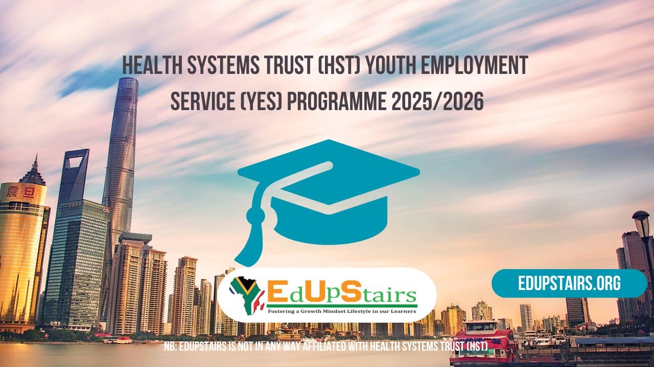 Health Systems Trust (HST) Youth Employment Service (YES) Programme ...