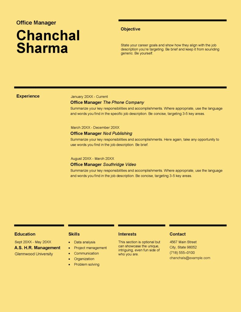 Download Edupstairs CV Templates for Job Applications - Edupstairs