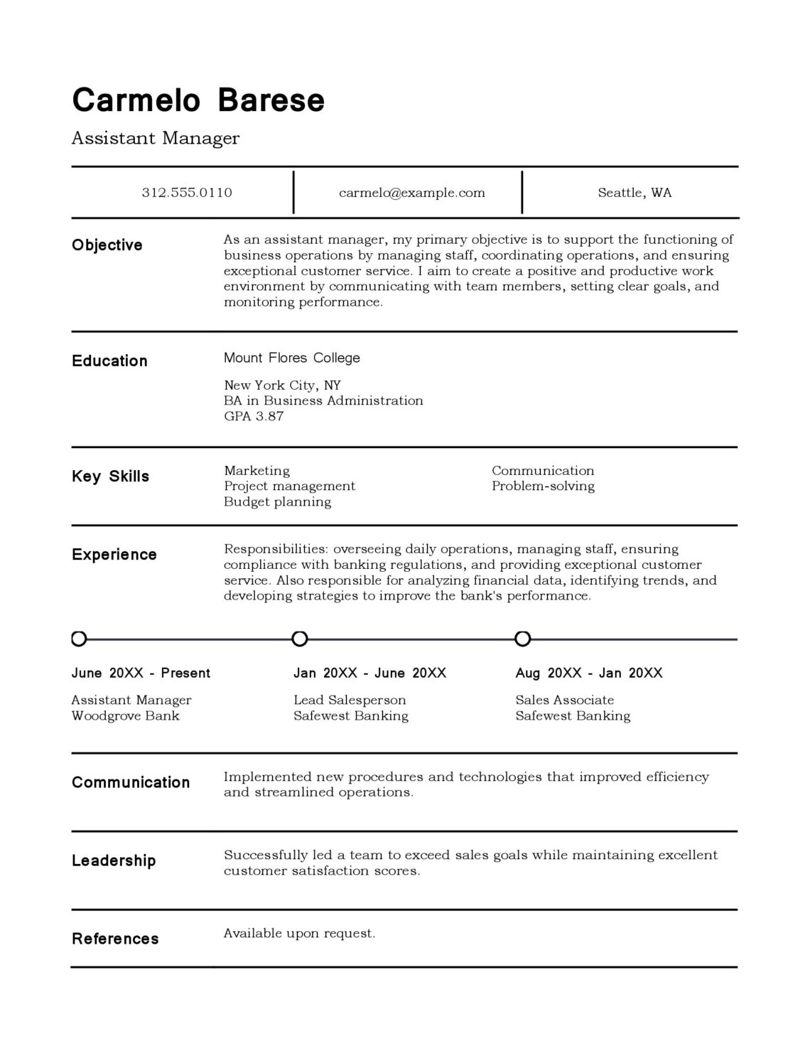 Download Edupstairs CV Templates for Job Applications - Edupstairs