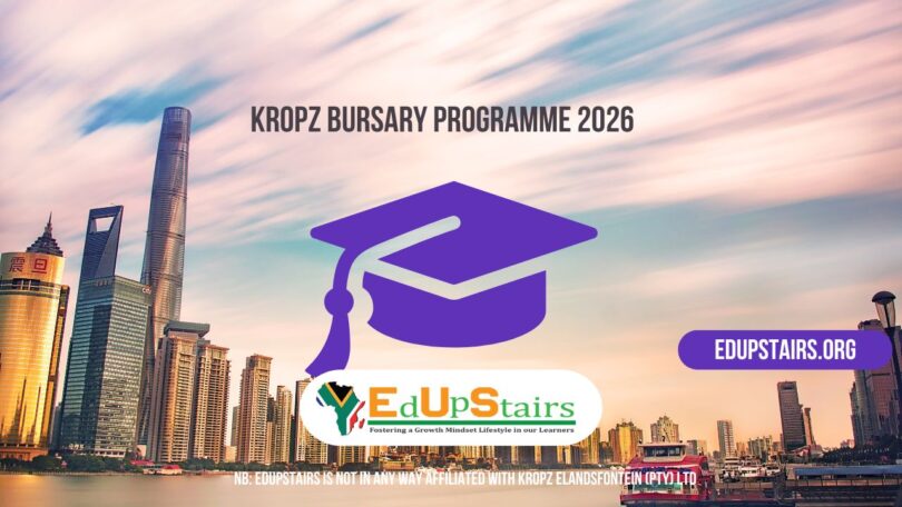 Kropz Bursary Programme 2026 - Edupstairs