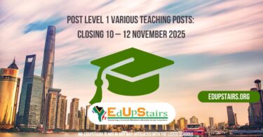 TEACHING POSTS Archives - Edupstairs