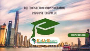 RCL Foods Learnership Programme 2026 (Pretoria West) – Start Your ...