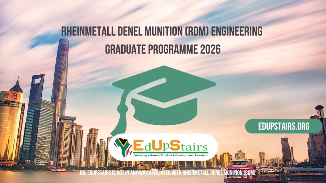 Rheinmetall Denel Munition (RDM) Engineering Graduate Programme 2026 ...