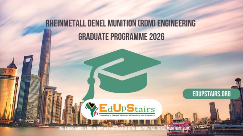 Rheinmetall Denel Munition (RDM) Engineering Graduate Programme 2026 - Edupstairs