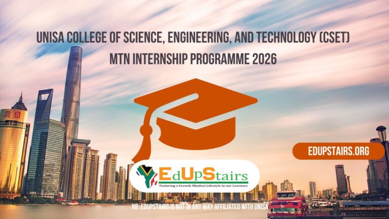 UNISA College of Science, Engineering, and Technology (CSET) MTN ...