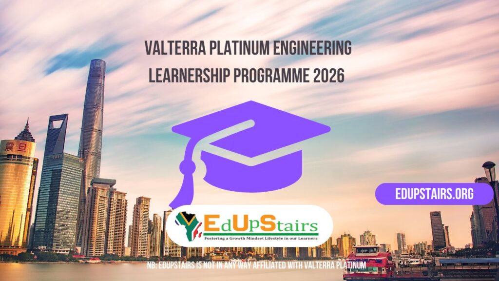 Valterra Platinum Engineering Learnership Programme 2026 - Edupstairs