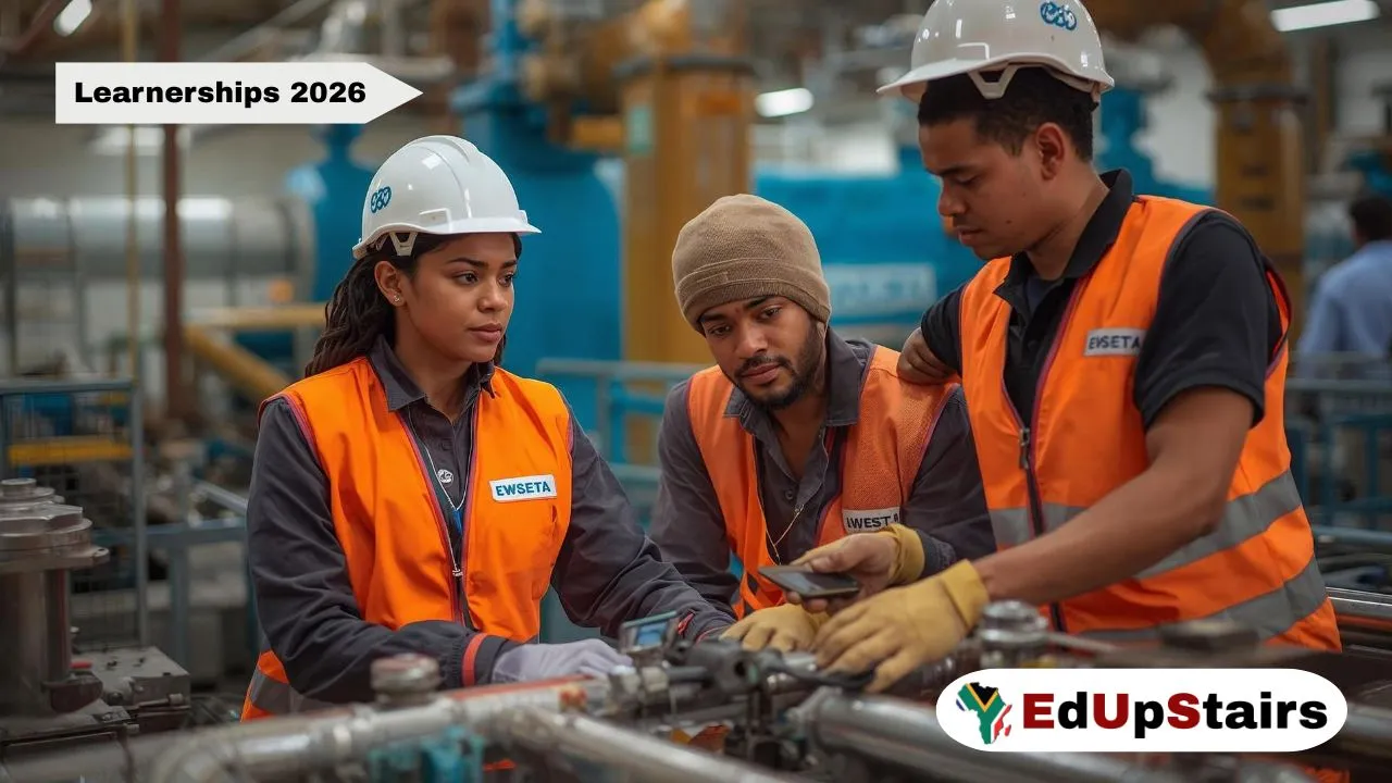 Fully Funded EWSETA Water & Wastewater Learnership 2026 Opens - Edupstairs